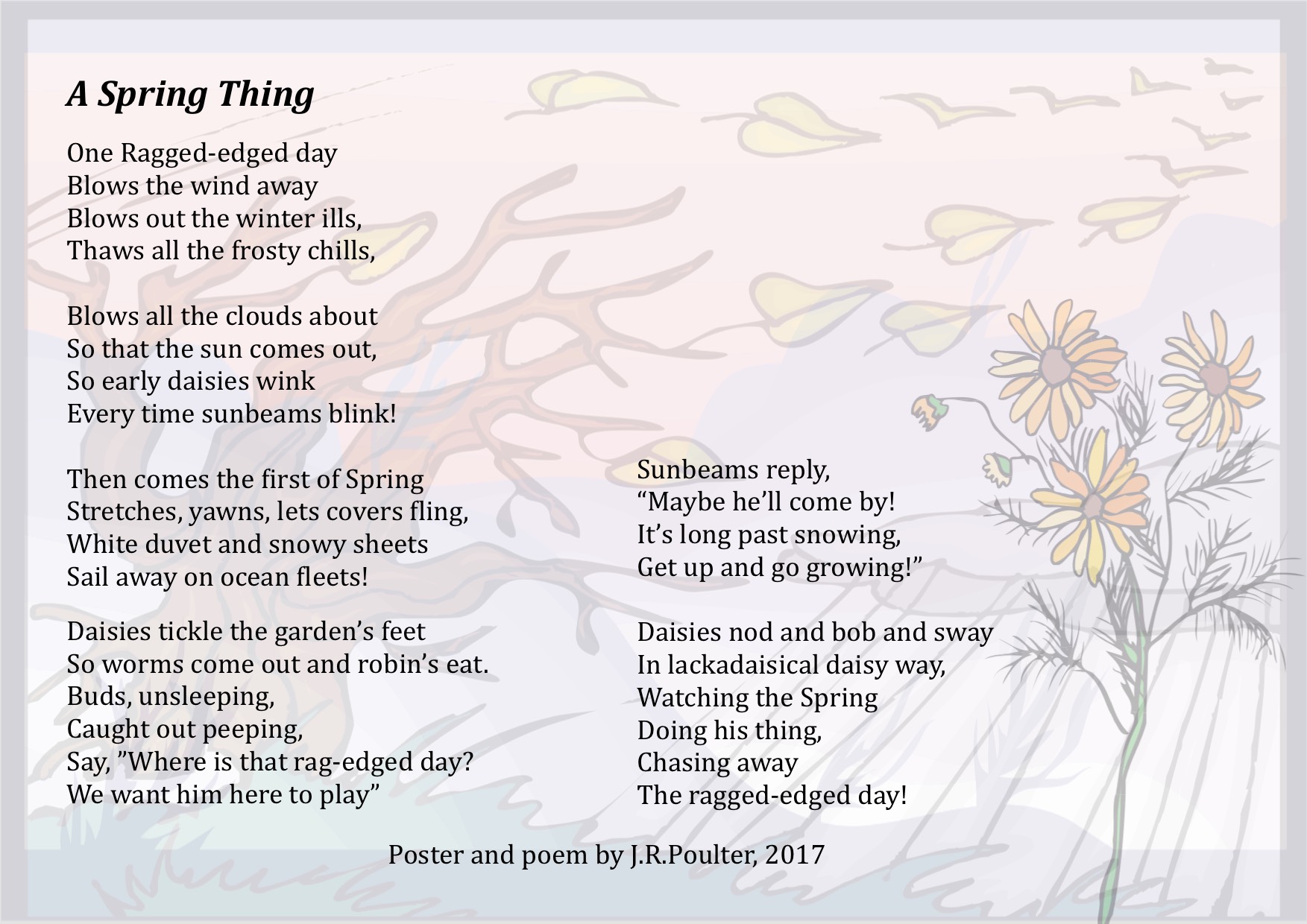 “A Spring Thing” by JR Poulter with Teacher Notes | Australian Children ...