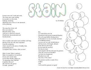 “Stain” by JR Poulter | Australian Children’s Poetry