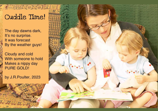 “Cuddle Time!” by J. R. Poulter | Australian Children’s Poetry